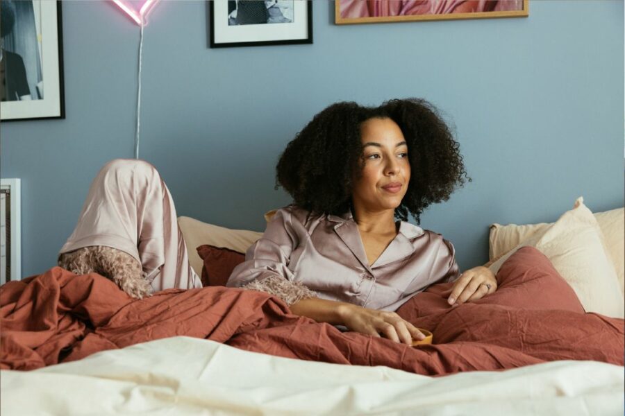 Home visit with Asabea Britton