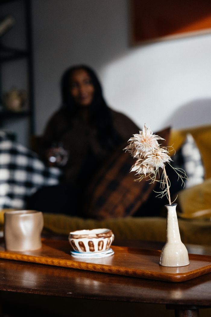 Home visit with Mona Ali