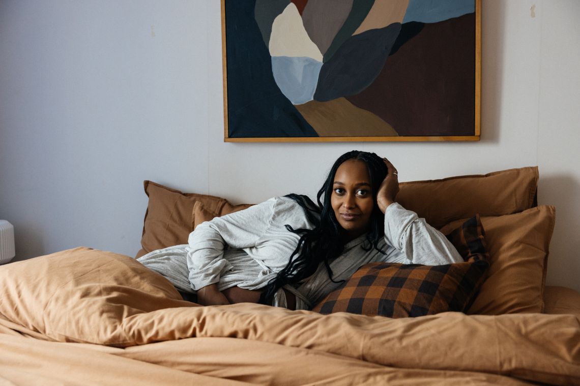 Home visit with Mona Ali