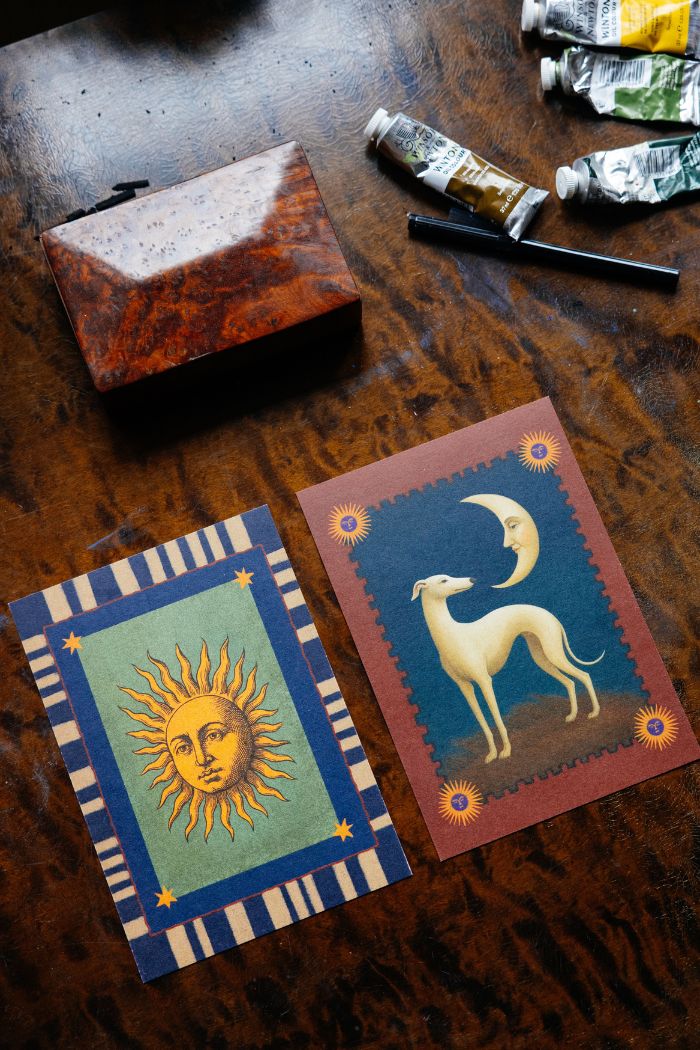 Christmas cards by Estelle Graf